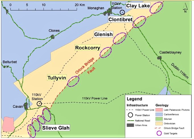 Conroy Gold to start step-out drilling for 3,000m at Clontibret ...